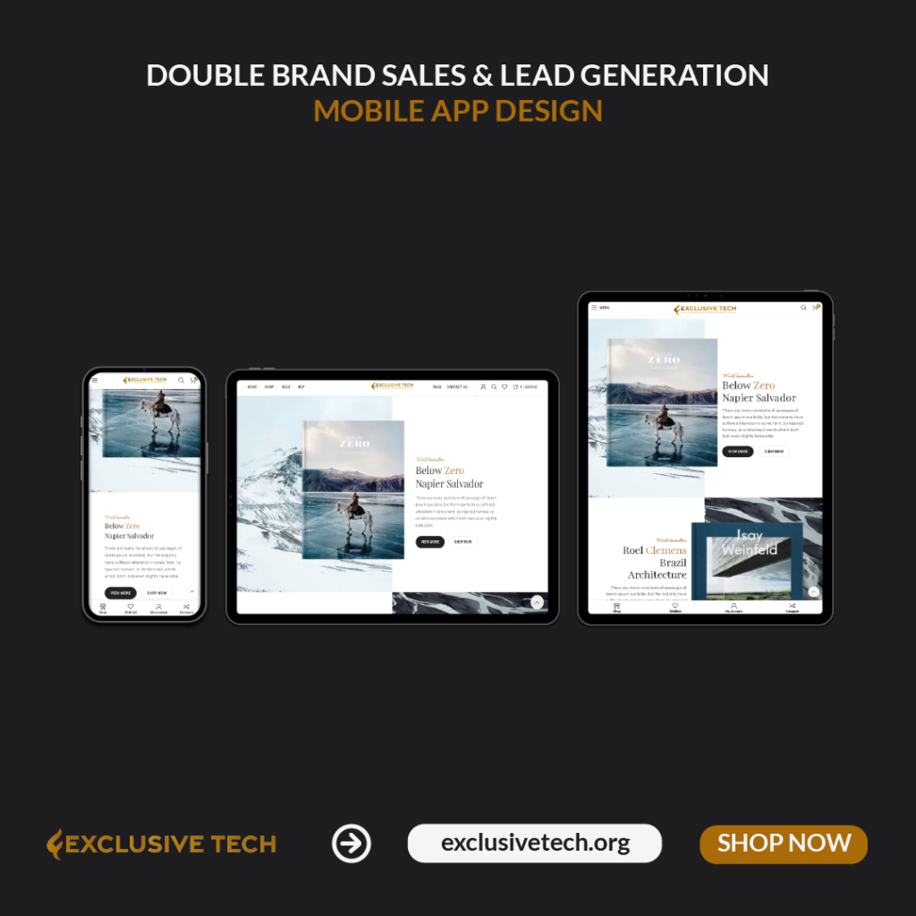 Job Portal Service Website Design | Exclusive Tech