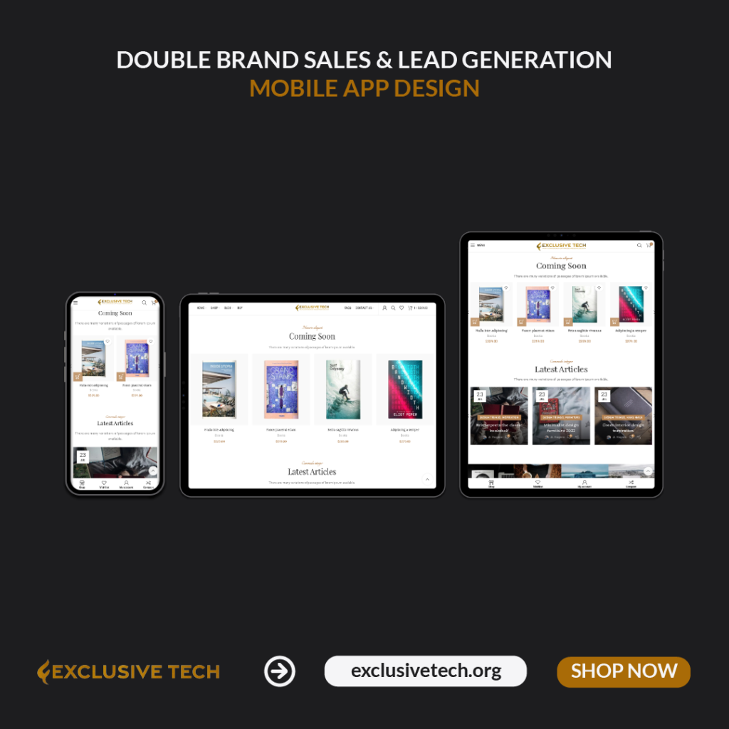 Job Portal Service Website Design | Exclusive Tech
